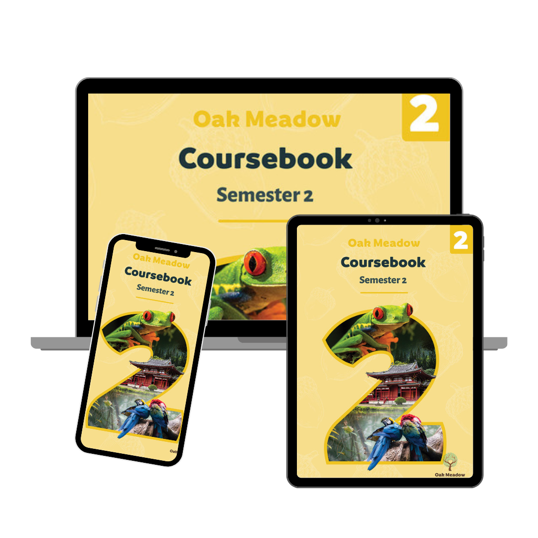 2nd Grade Coursebook, Semester 2 - Digital | Oak Meadow