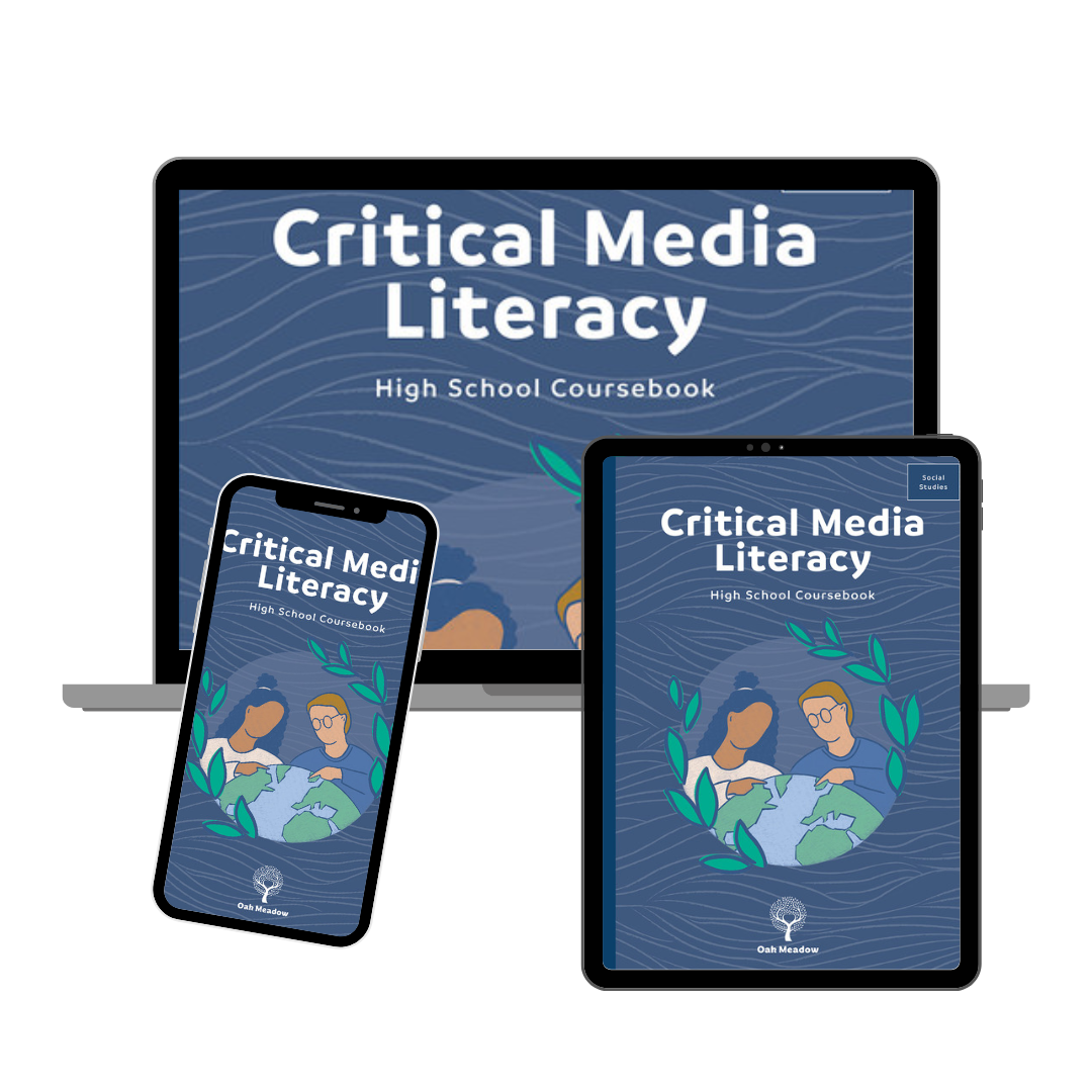 Critical Media Literacy Coursebook - Digital | Oak Meadow