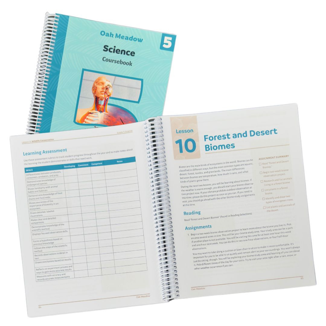 5th Grade Science Coursebook | Oak Meadow