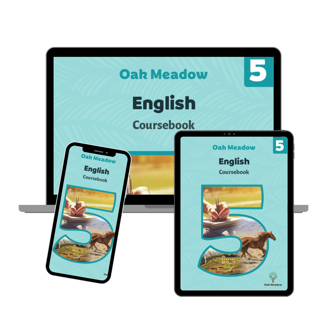 5th Grade English Coursebook - Digital | Oak Meadow
