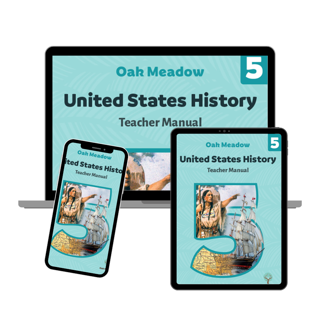 5th Grade United States History Teacher Manual - Digital