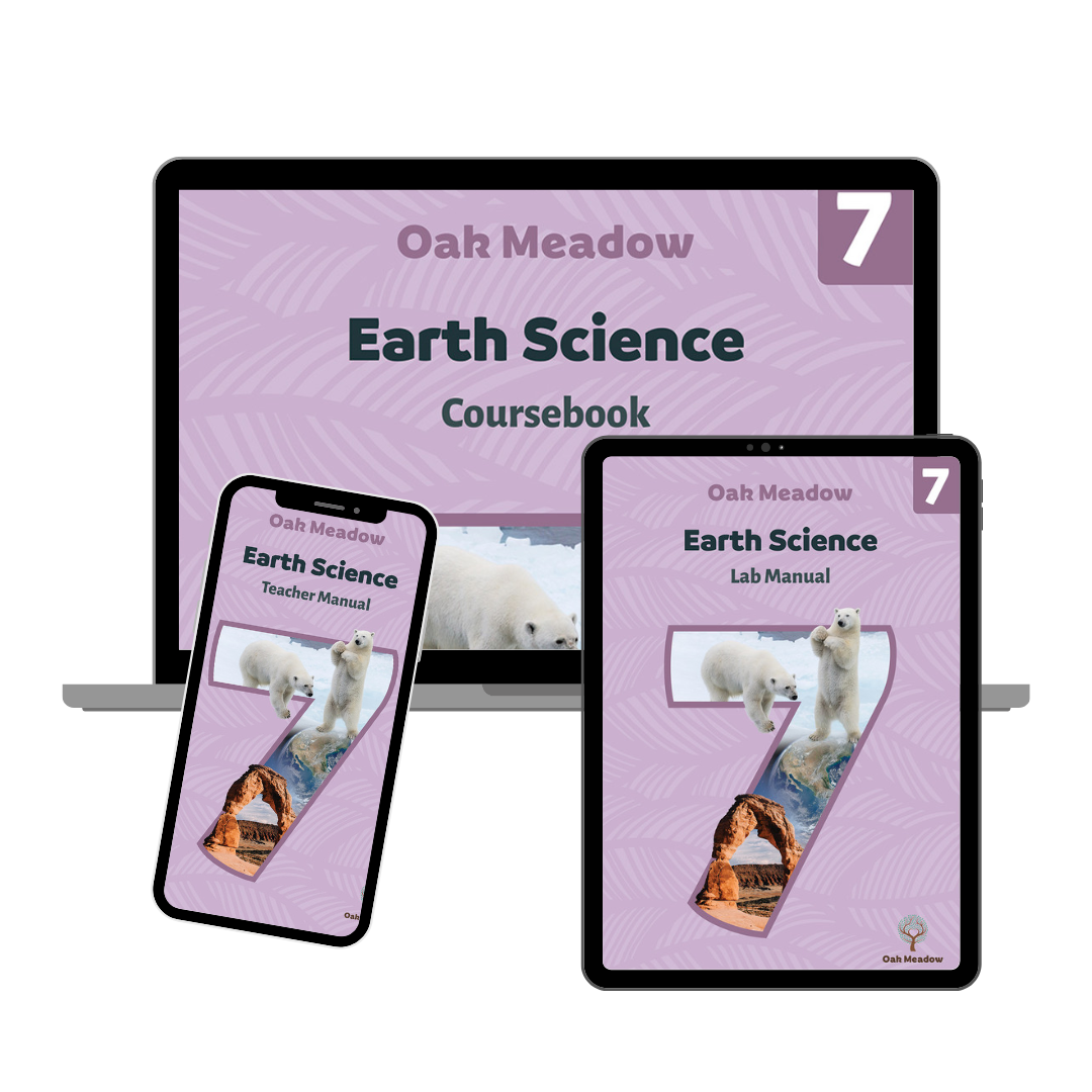 7th Grade Science Package - Digital | Oak Meadow