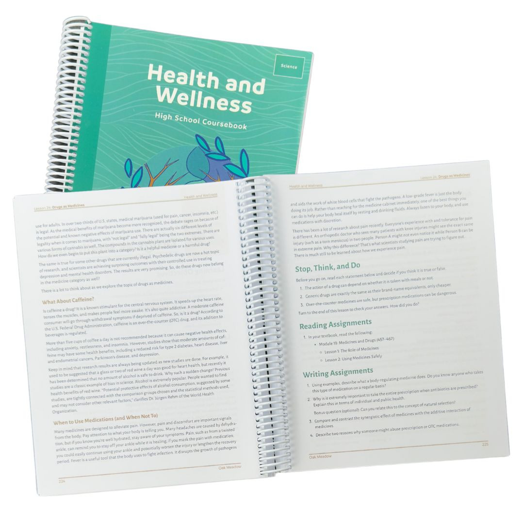 Health and Wellness Coursebook | Oak Meadow