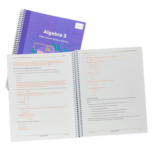 Algebra 2 Course Package - Oak Meadow