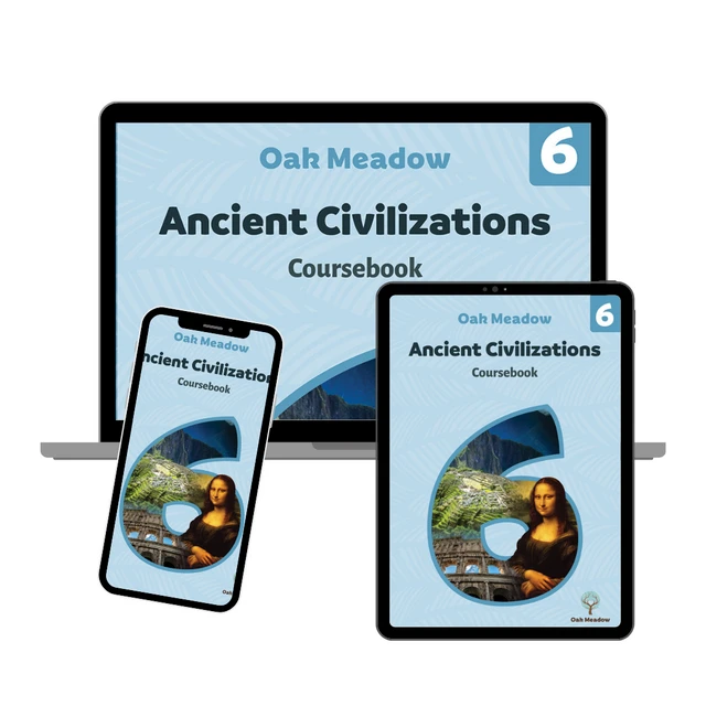 6th Grade Ancient Civilizations Coursebook - Digital
