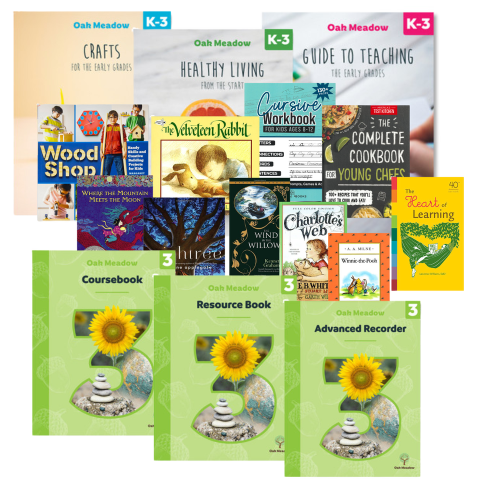 Kindergarten + K-3 Essentials Package | Oak Meadow