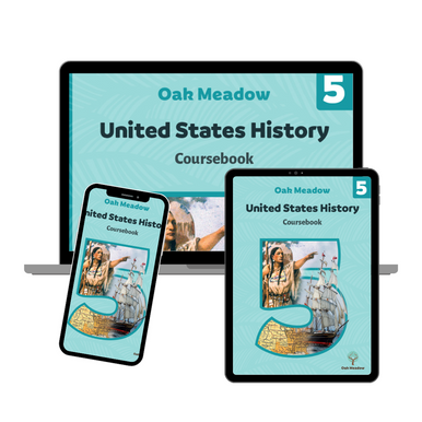 5th Grade United States History Coursebook - Digital