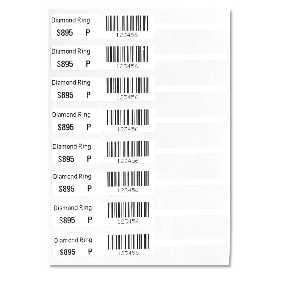Jewellery Labels-jewellery Price Printing on demand Australia