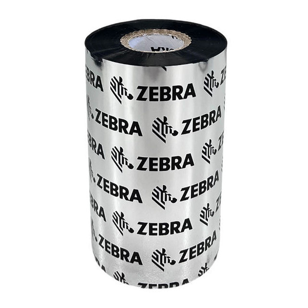Zebra 106mm x 300M Black Wax Resin Ribbon - ZEB106300CSO - Barcodes ...