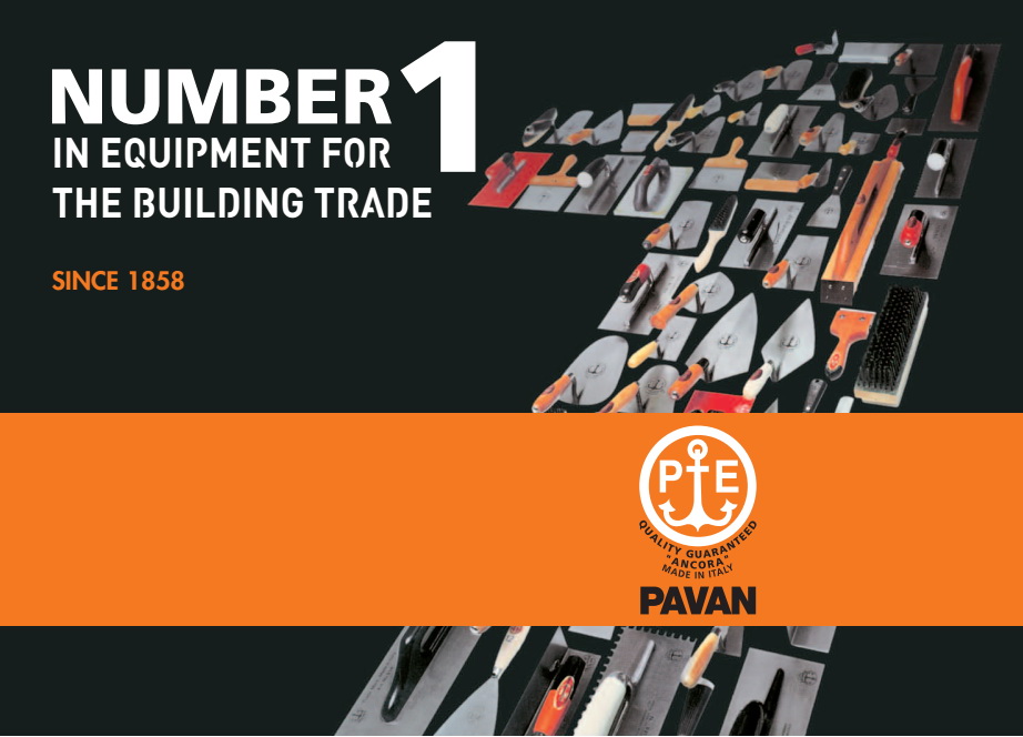 Official Distributor of Pavan Tools for Venetian Plaster, Finishing Trowels