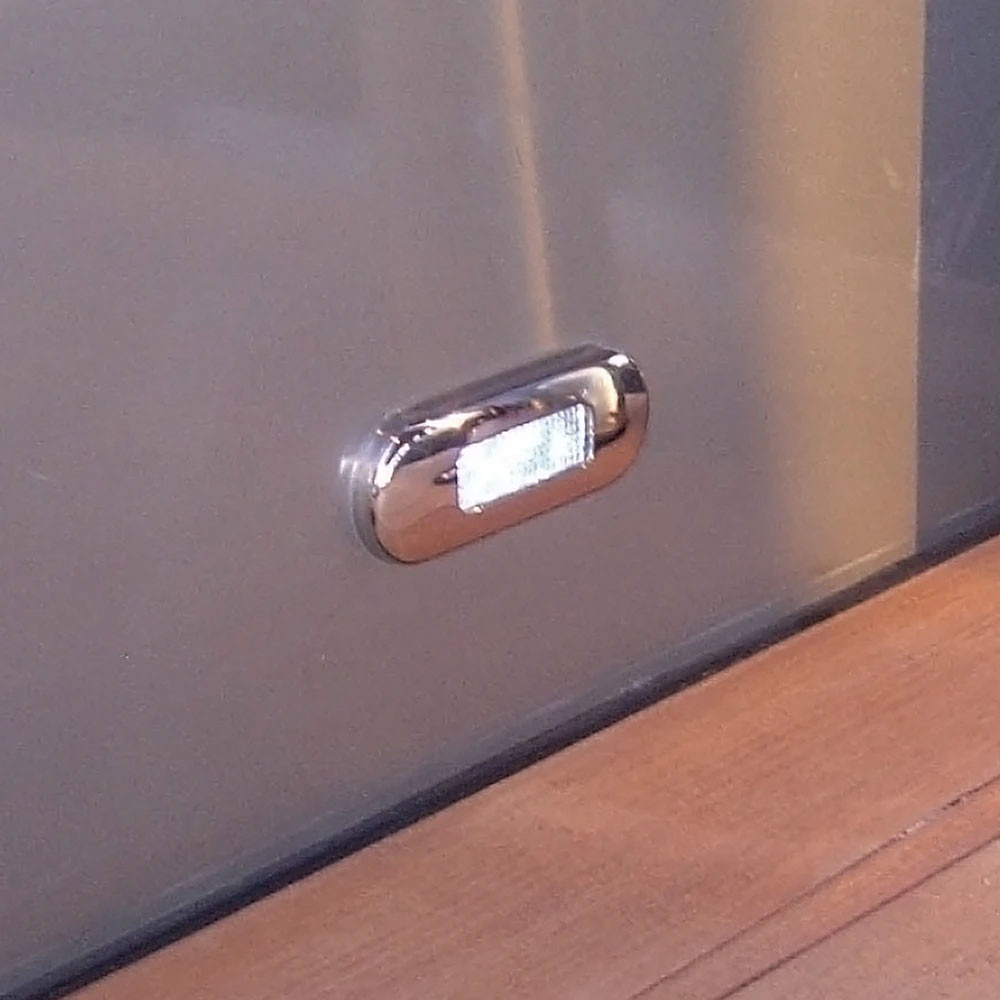 Hella LED Oblong Courtesy Light Surface Mount