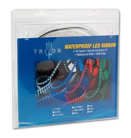 LED Waterproof 16' Ribbon | LED Waterproof Ribbon 16' Roll