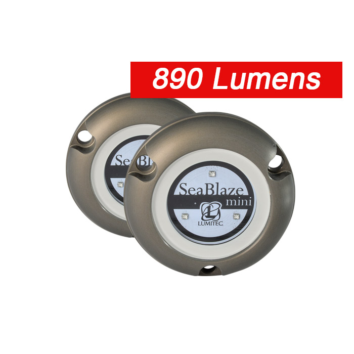 Lumitec SeaBlaze Mini 2-Pack Underwater LED Lights