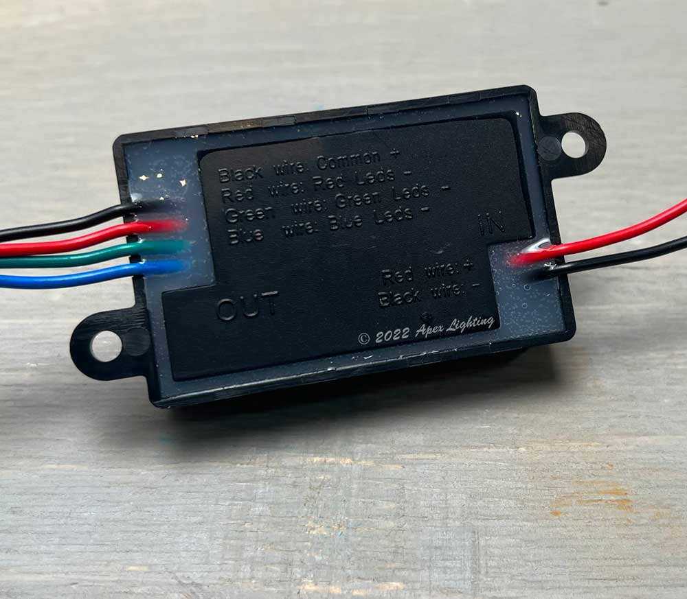 LED RGB 4-Color Controller