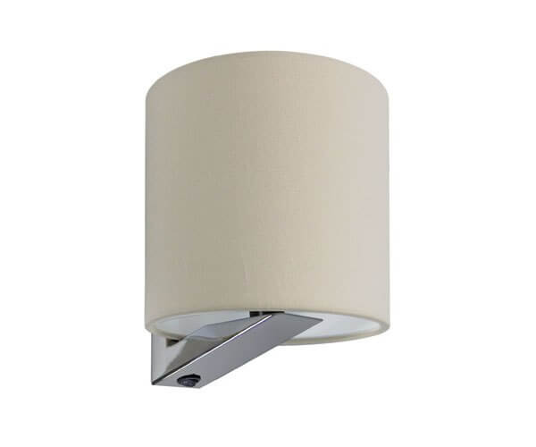 Sheila Wall Light with Switch and Fabric Shade from QuickUSA