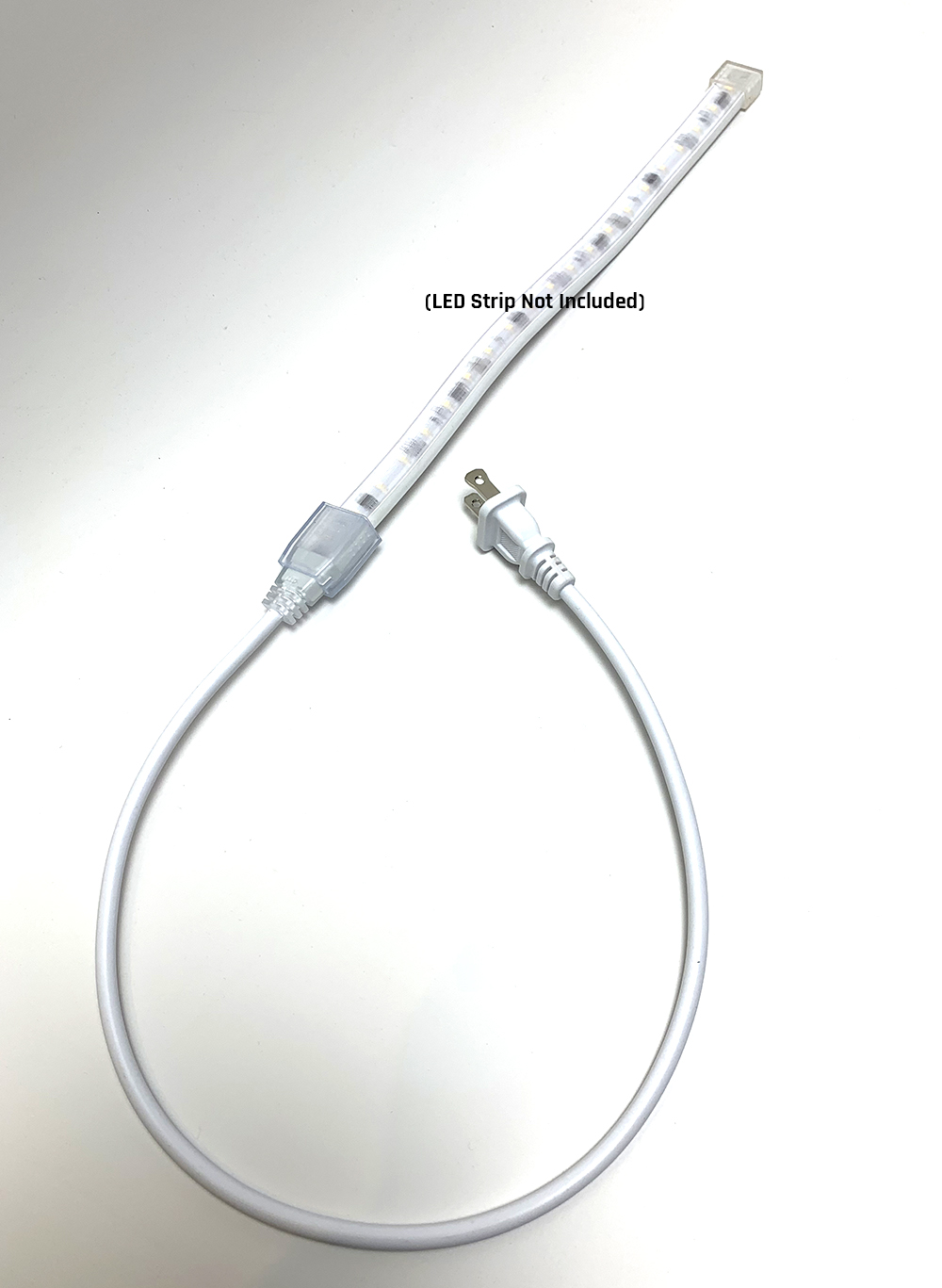Live End Connector For 120V Ribbon LED Strips
