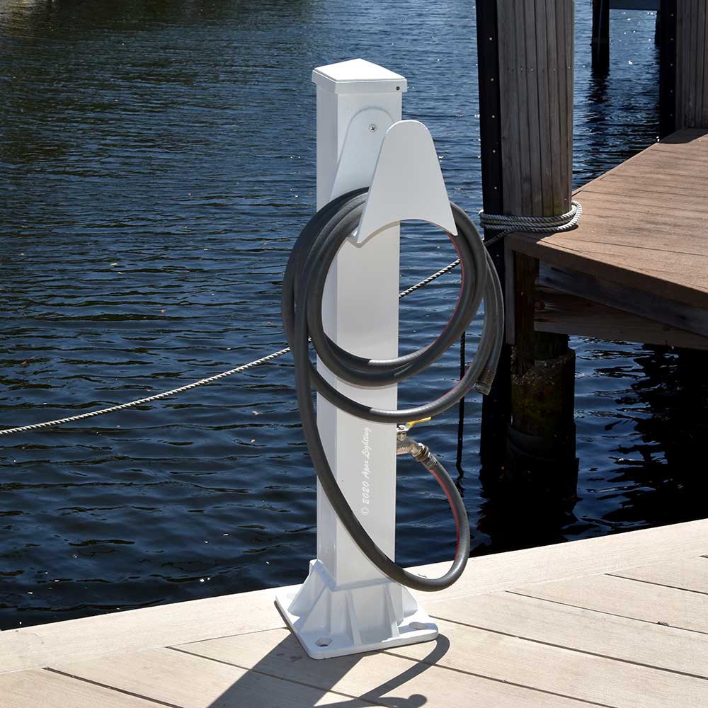 Aluminum Hose Station with Pagoda LED Light