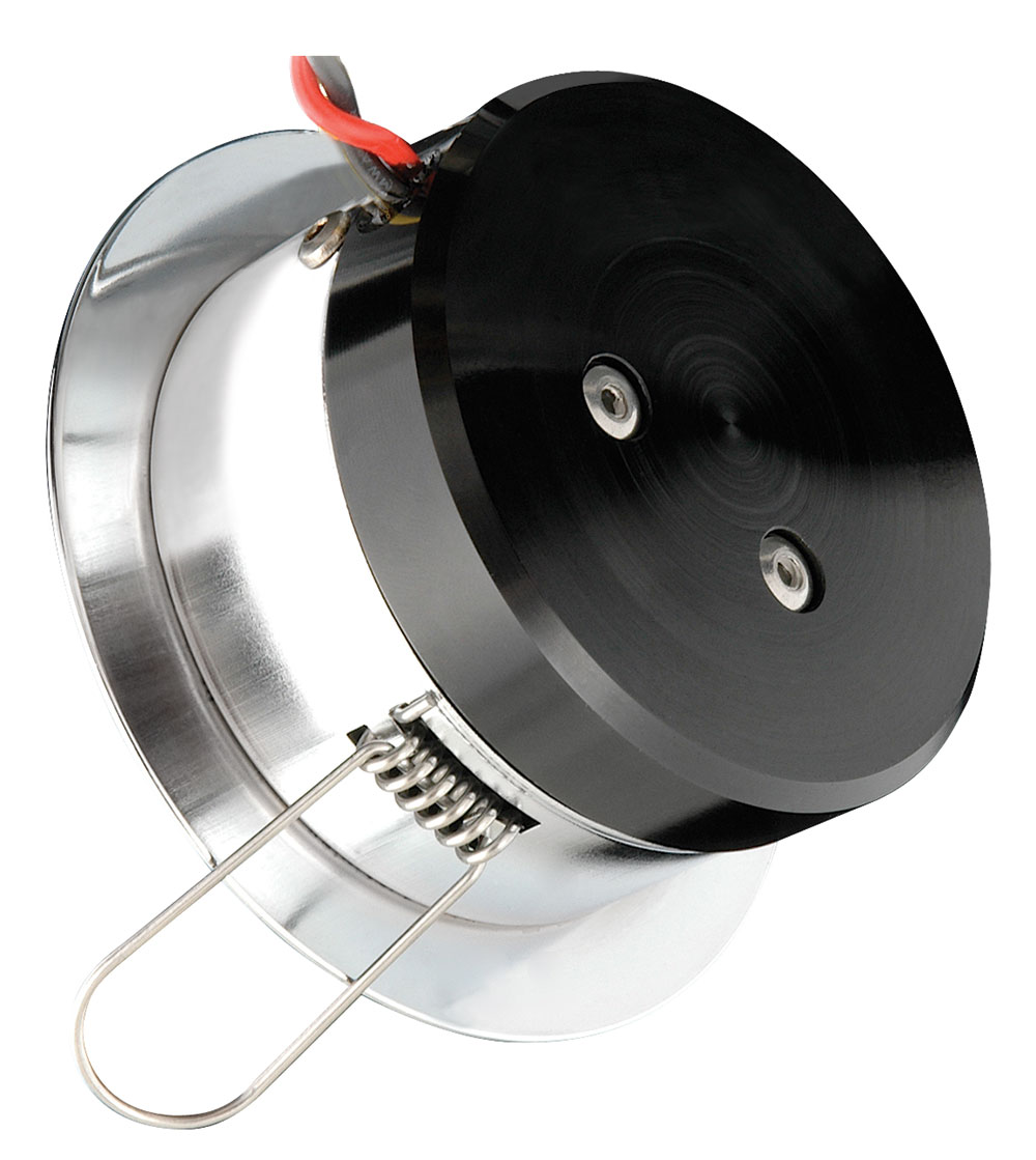 Tri-Color LED Recessed Light Spring Mounted