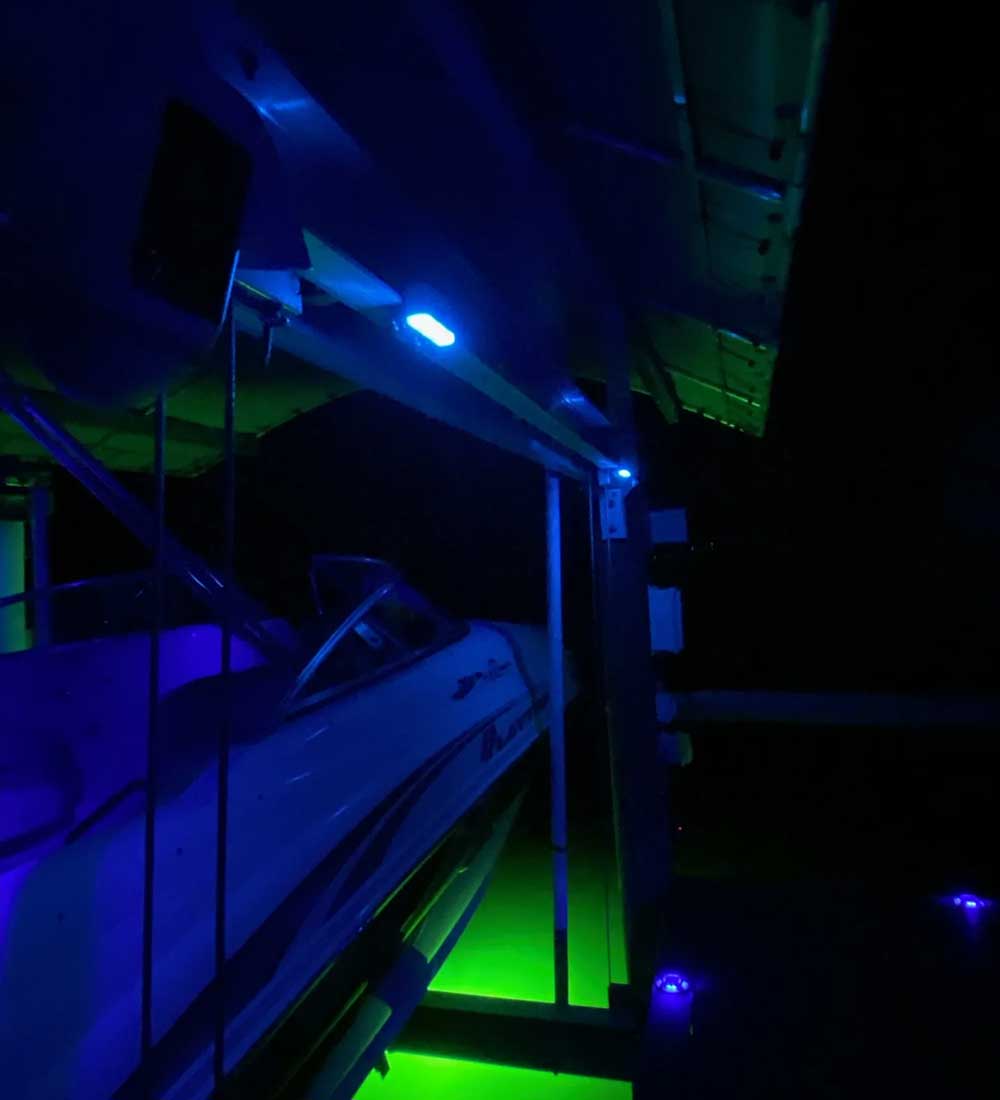 Boat Lift LED Lights | Solar Powered | Apex Lighting