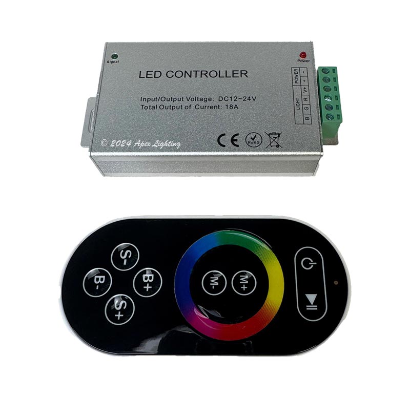 RGB Controller and Remote - RGB Control remote