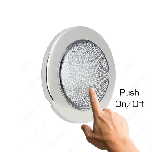ITC LED Push Lens Switch Courtesy Light