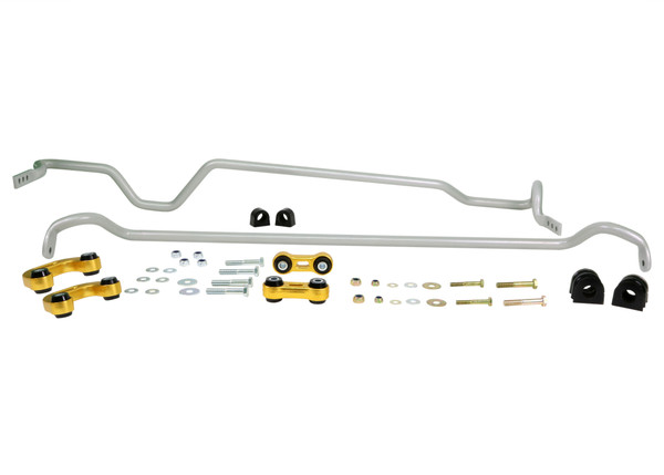 Whiteline Front & Rear Sway Bar Kit (22mm) For 1998-02 Subaru Forester ...