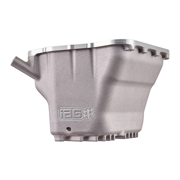 IAG Performance EJ Street Series Oil Pan with Silver Finish for 2002-14 ...