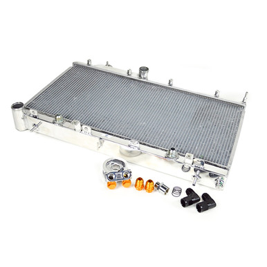 CSF 08-15 Subaru WRX/STI 2-Row Radiator w/Built-In Oil Cooler