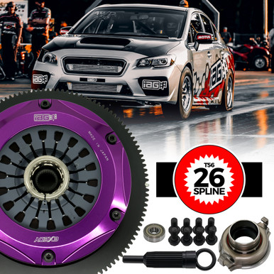 IAG Spec Exedy Triple Disc Clutch Kit - STI 6-Speed w/ T56 Input Shaft ...