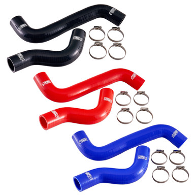 IAG Silicone Upper & Lower Radiator Hose Kit OE Style For 2015-21 WRX