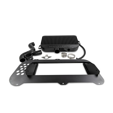 Process West Top Mount Intercooler w/ Shroud For 2004-07 Subaru ...
