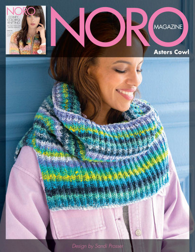 Noro Kureyon Asters Cowl Pattern NSL085