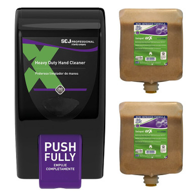 SCJP GPF3LNA Solopol GFX Gritty Foam Soap Value Pak, 2 Refills & One ...