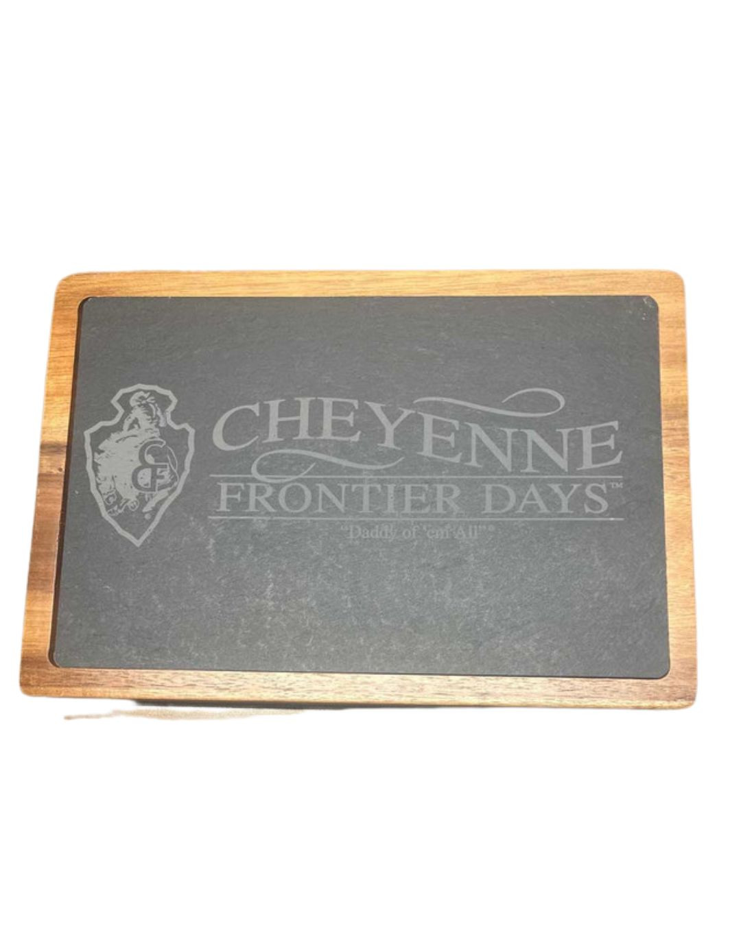 Cheyenne Frontier Days Slate No Handle Cutting Board