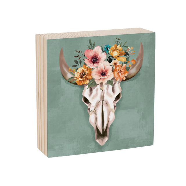 Southwest Pueblo Sign Wood Block