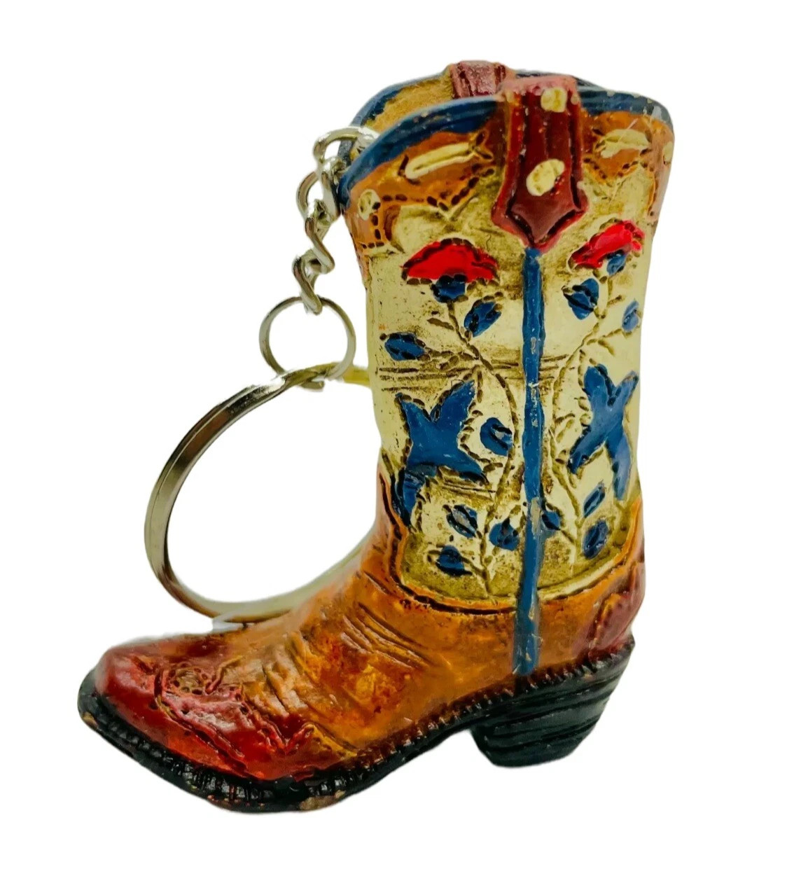 Western Boot Keychain