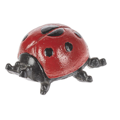 Red & Black Enamel Lady Bug Key Hider