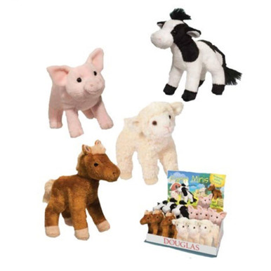 Farm Minis Plush Animals with Sound