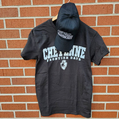 Cheyenne Frontier Days Black Hat & T-Shirt Combo