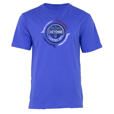 Cheyenne Frontier Days Blue Tee