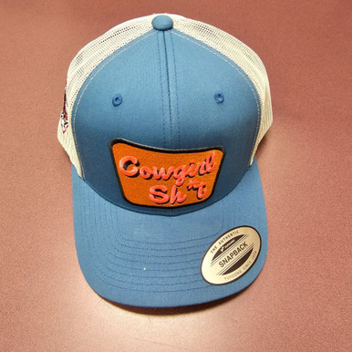 Cowgirl Sh*t Blue & Silver Cheyenne Frontier Days Hat