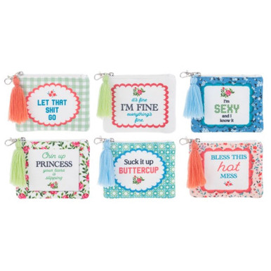 Cheeky Message Coin Purses