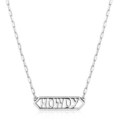 Howdy Bar Necklace