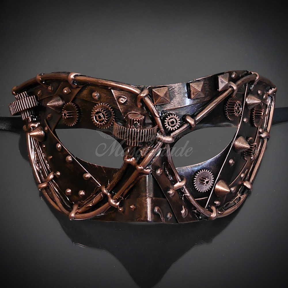 Phantom Steampunk Mask Masquerade Ball USA Free Shipping