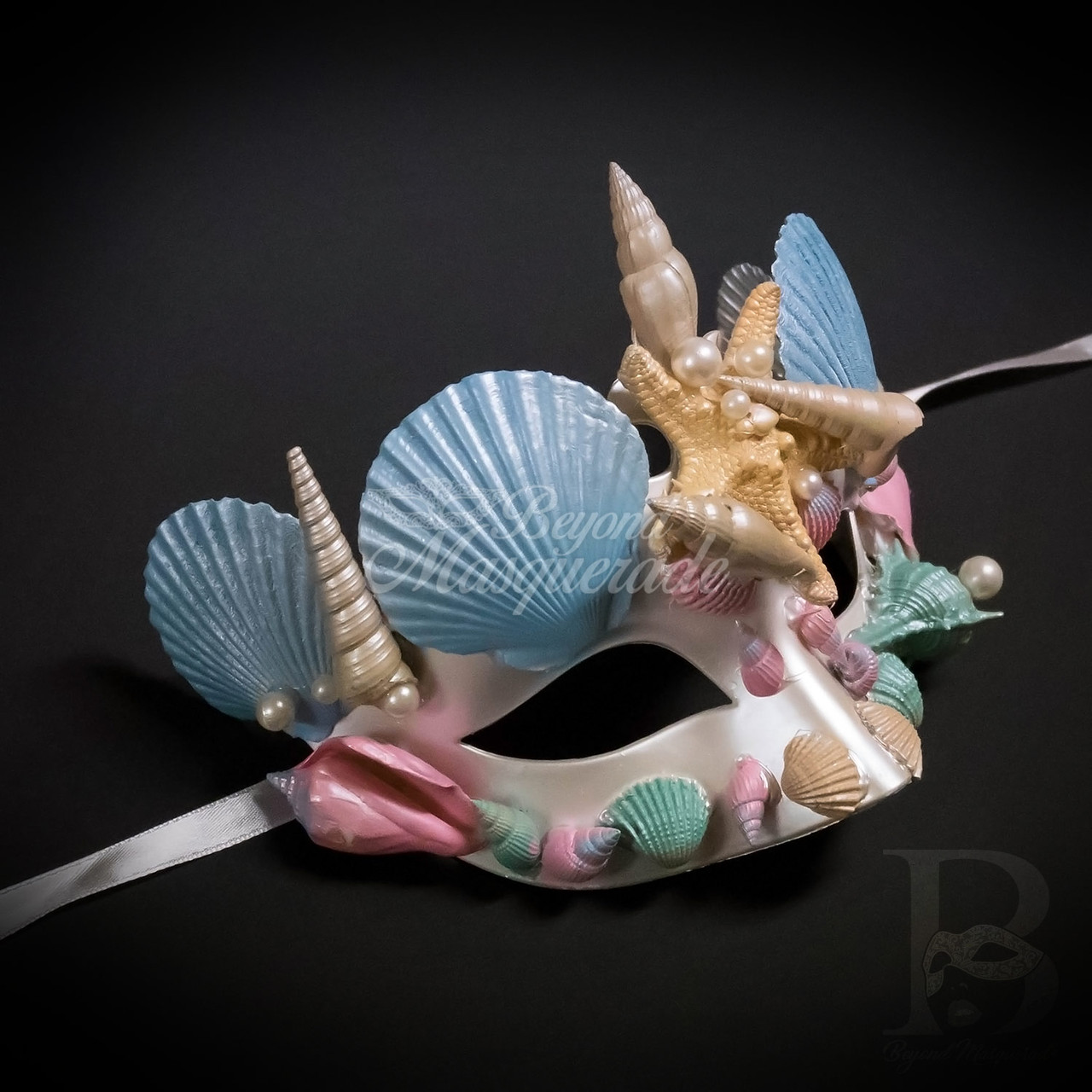 Couple's Masquerade Masks for Men Women by BeyondMasquerade.com