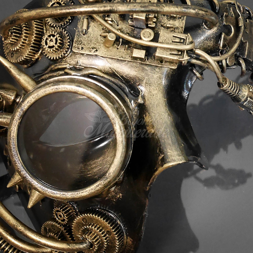 Women’s Steampunk Masquerade Mask USA Free Shipping