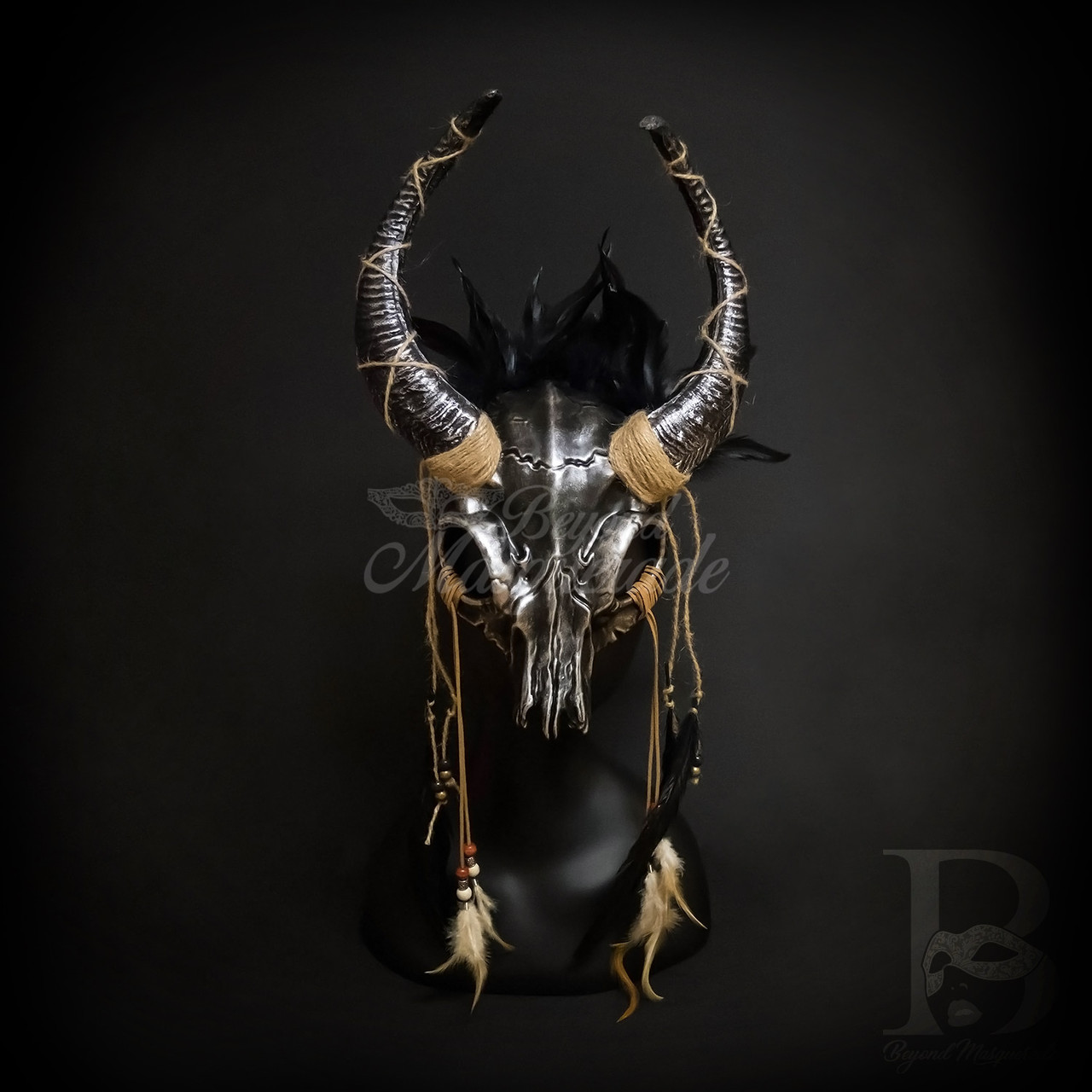 NEW Ram Skull Masquerade Mask Festival Outfit Mask US FREE SHIP