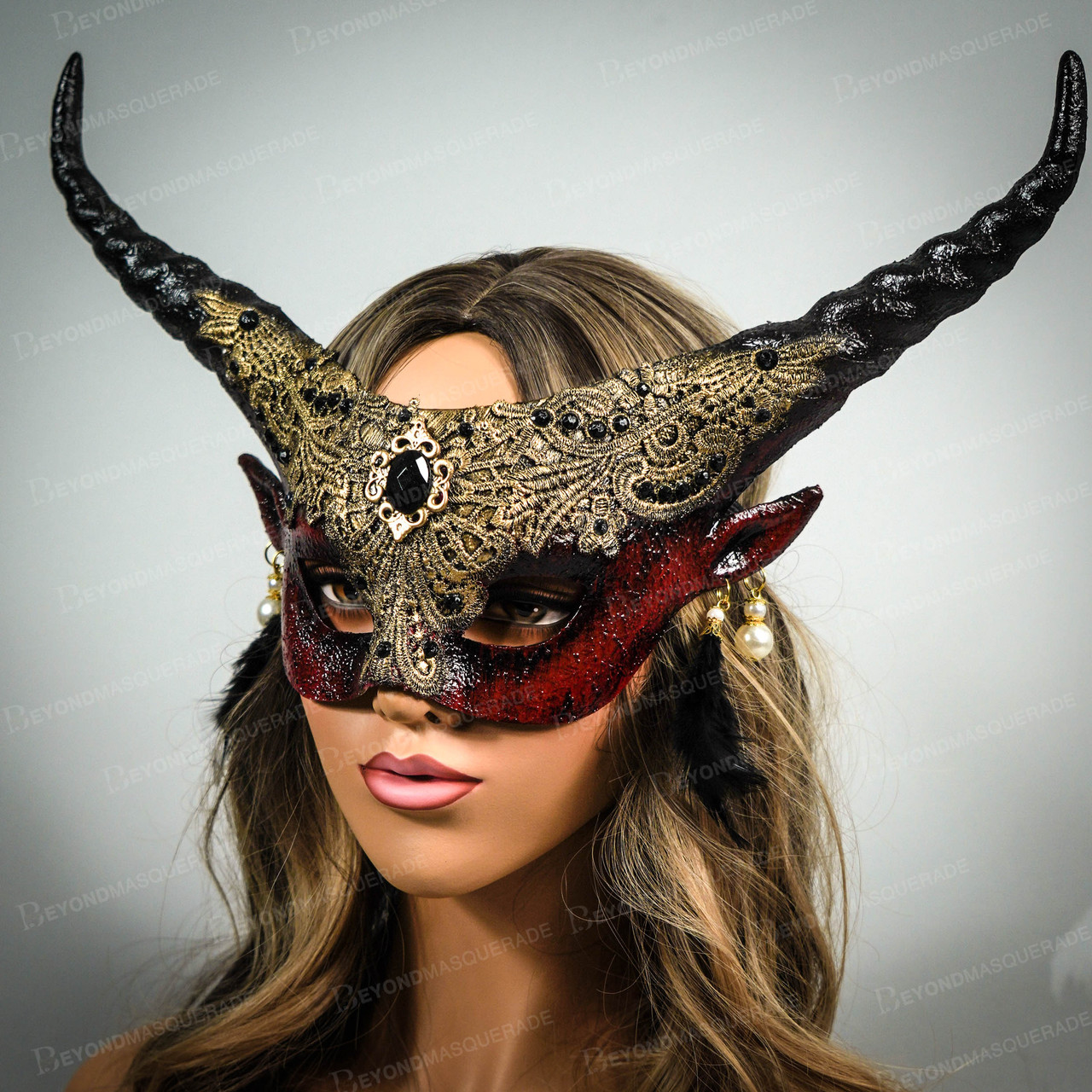 New Ram Masquerade Masks Burning Man Face Mask USA Free Shipping