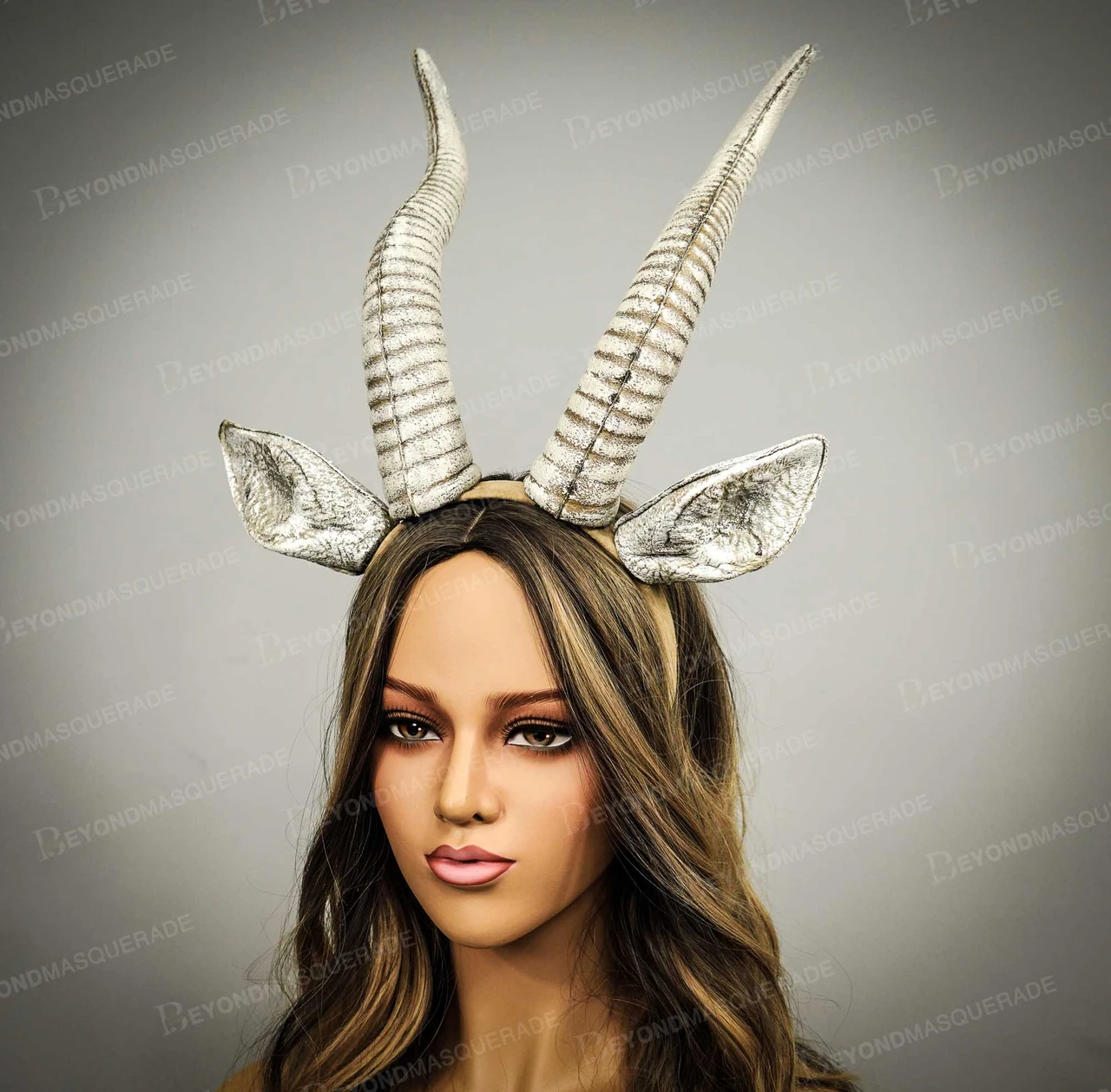 New Ram Horns Headband Masquerade Masks US Free Shipping