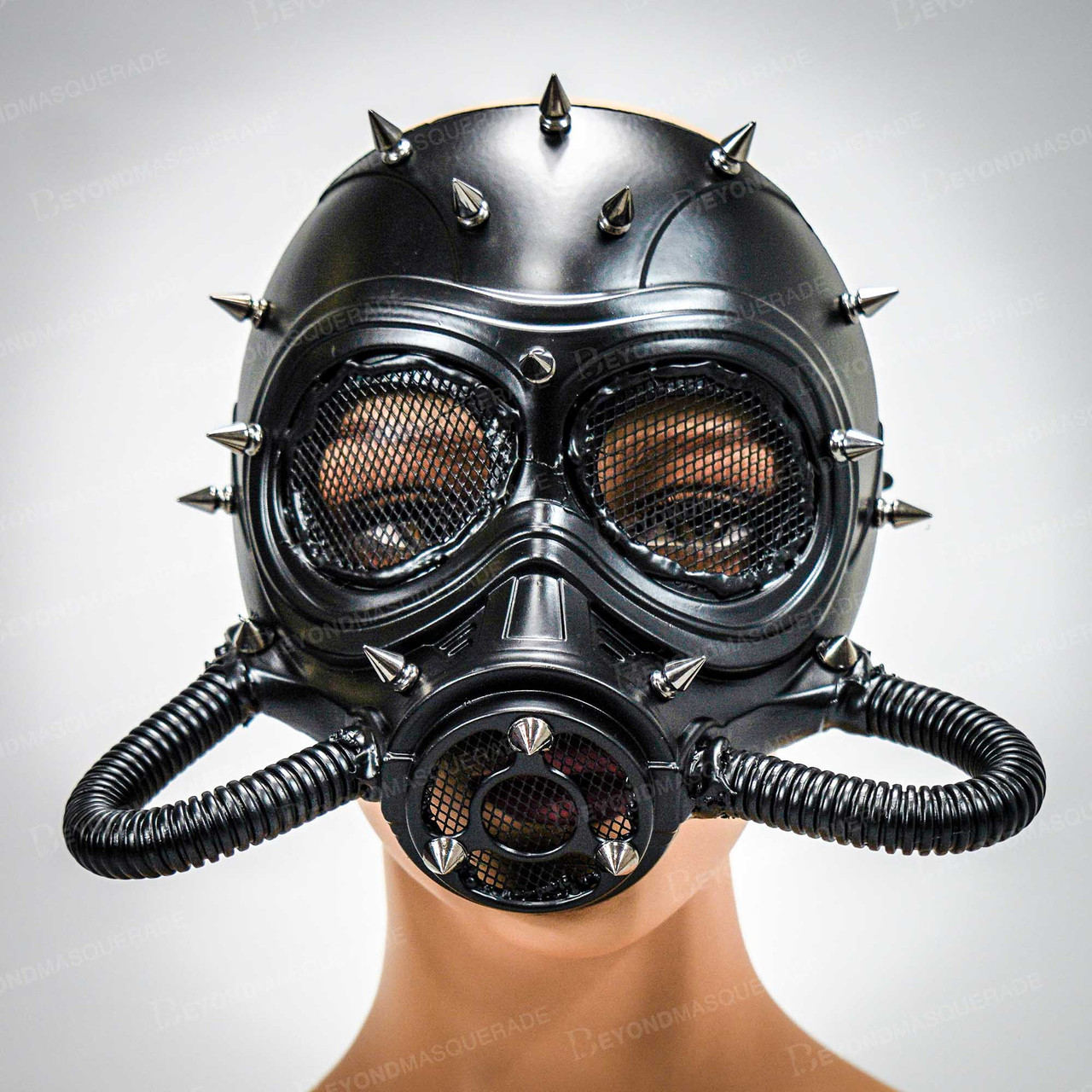 NEW Halloween Steampunk Mask Respirator Gas Mask Black FREE SHIP